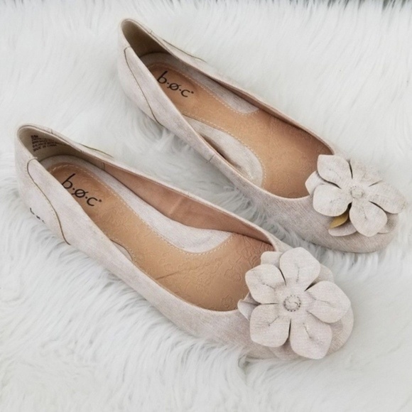 b.o.c. | Shoes | Boc Emalia Champagne Slip On Flats Shoes | Poshmark